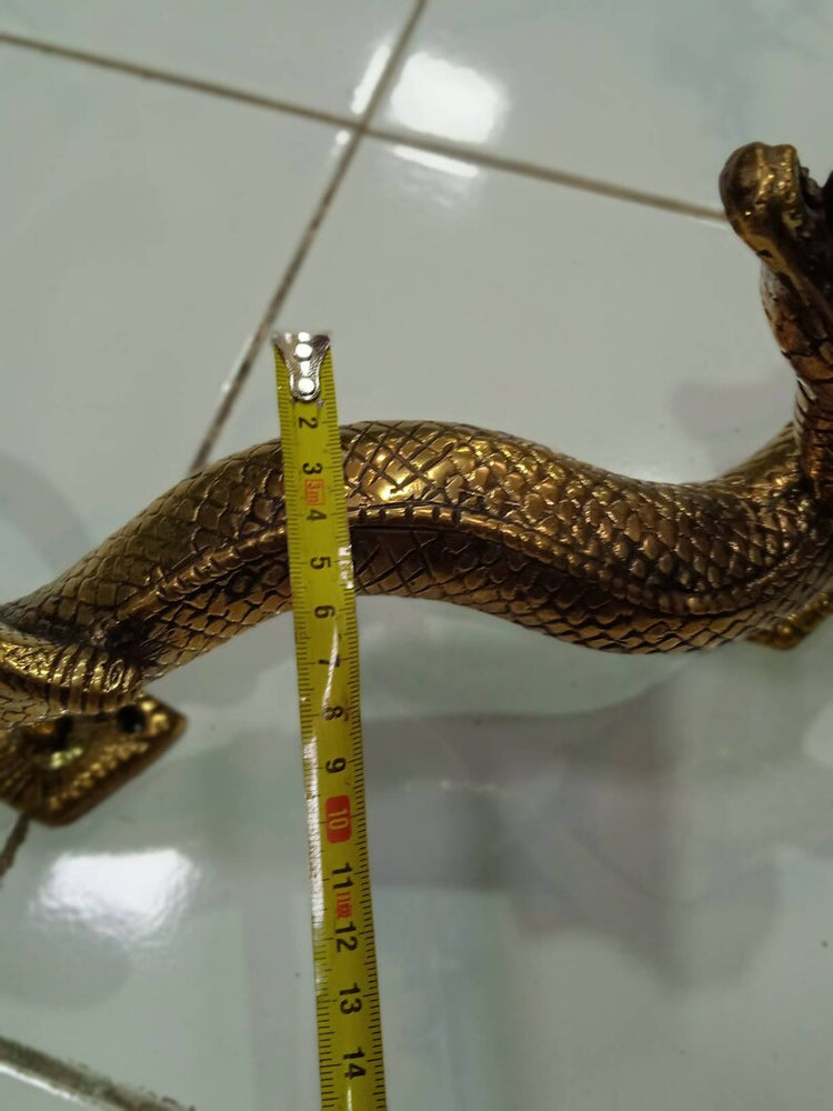 2x Left and right door Handle, Snake Handles, Rattlesnake Sculpture Ha ...